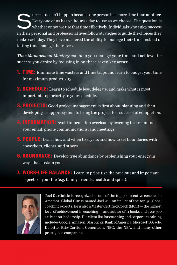 Time Management Book | Joel Garfinkle